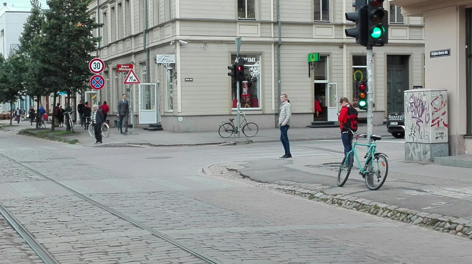 Nozagtās velonovietnes – Pilsēta cilvēkiem